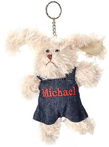 White Bunny Key Chain - Mary's Bears